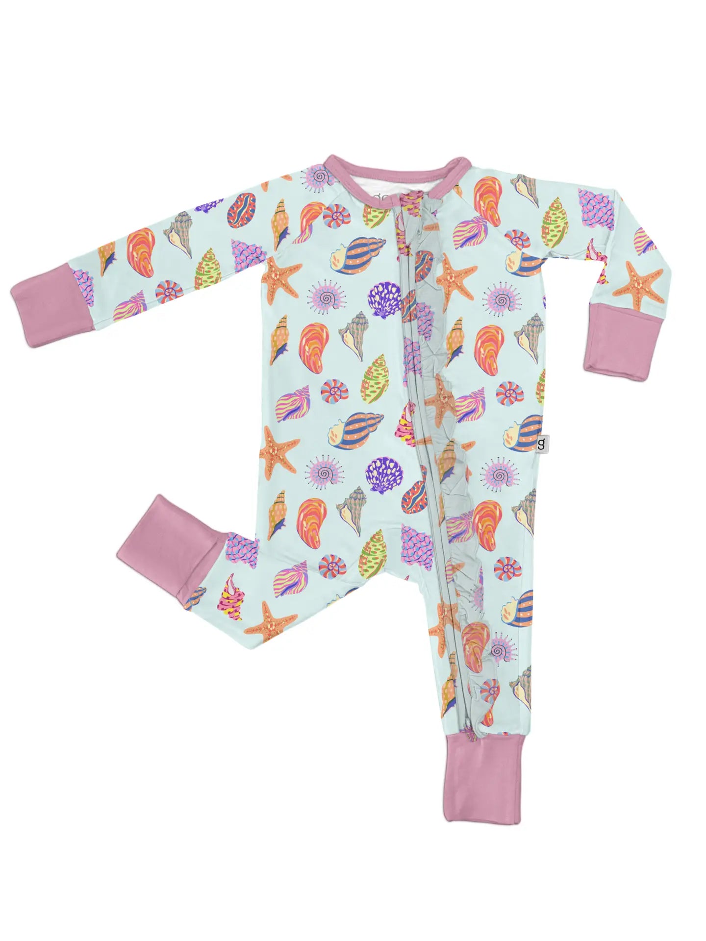 Seashell 2 Way Zip Pajama – Gansett Outfitters