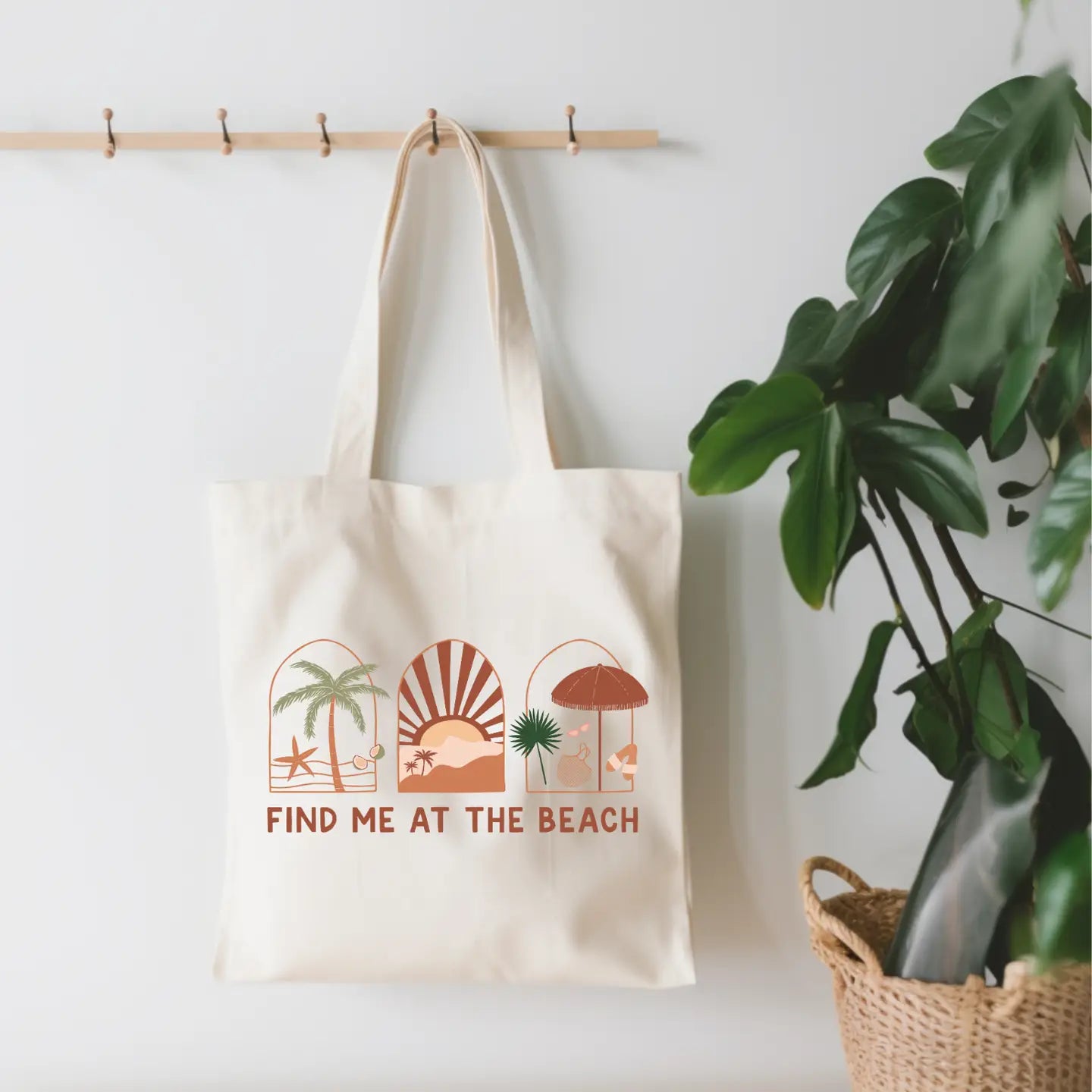 Meet Me At The Beach Tote Bag – Gansett Outfitters
